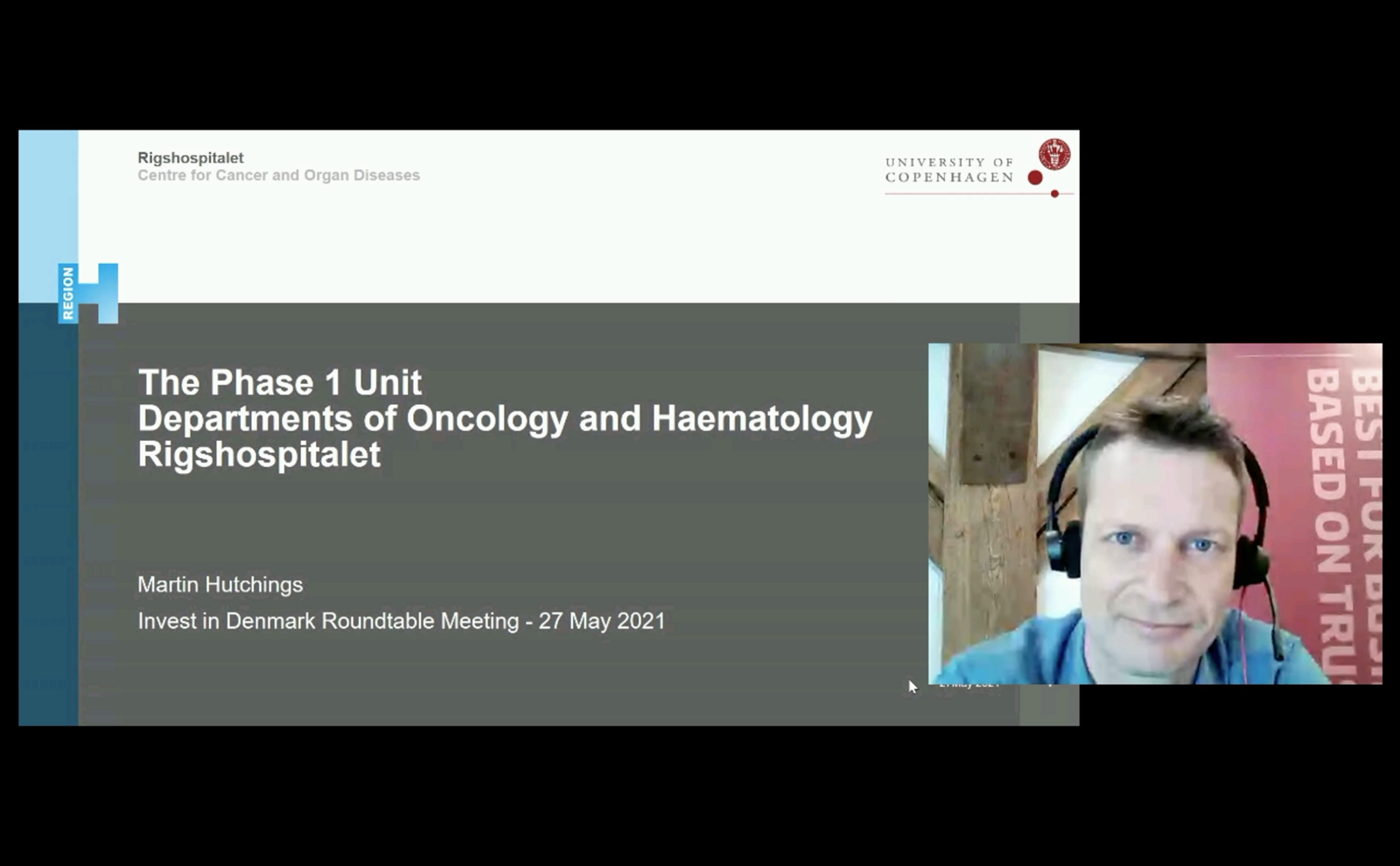Martin Hutchings - The Phase 1 Unit, Departments of Oncology and Haematology at Rigshospitalet ...